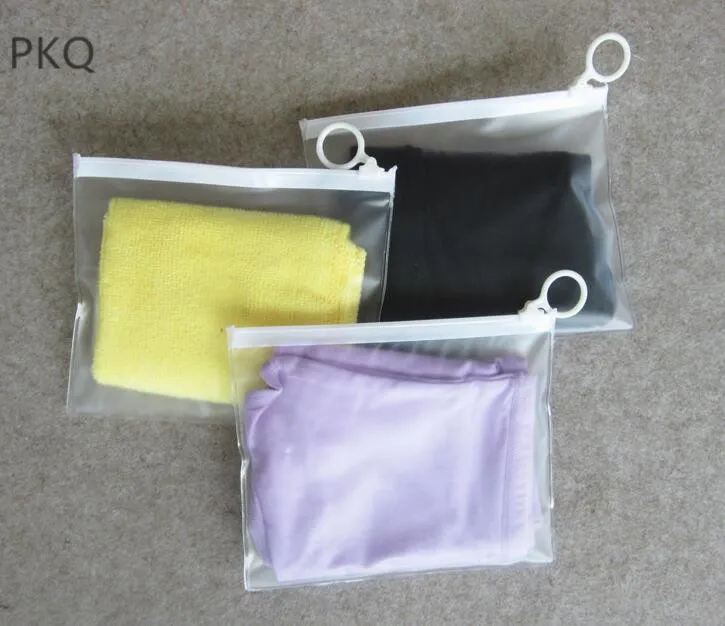 Waterproof Plastic Bags: Clear Swimwear/Socks Packaging Pouch, Small ...