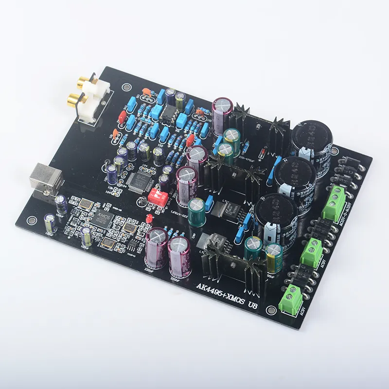 DHgate.com:XMOS U8 AK4495SEQ USB DAC Decoder Board with LT1963-33 Audio ...
