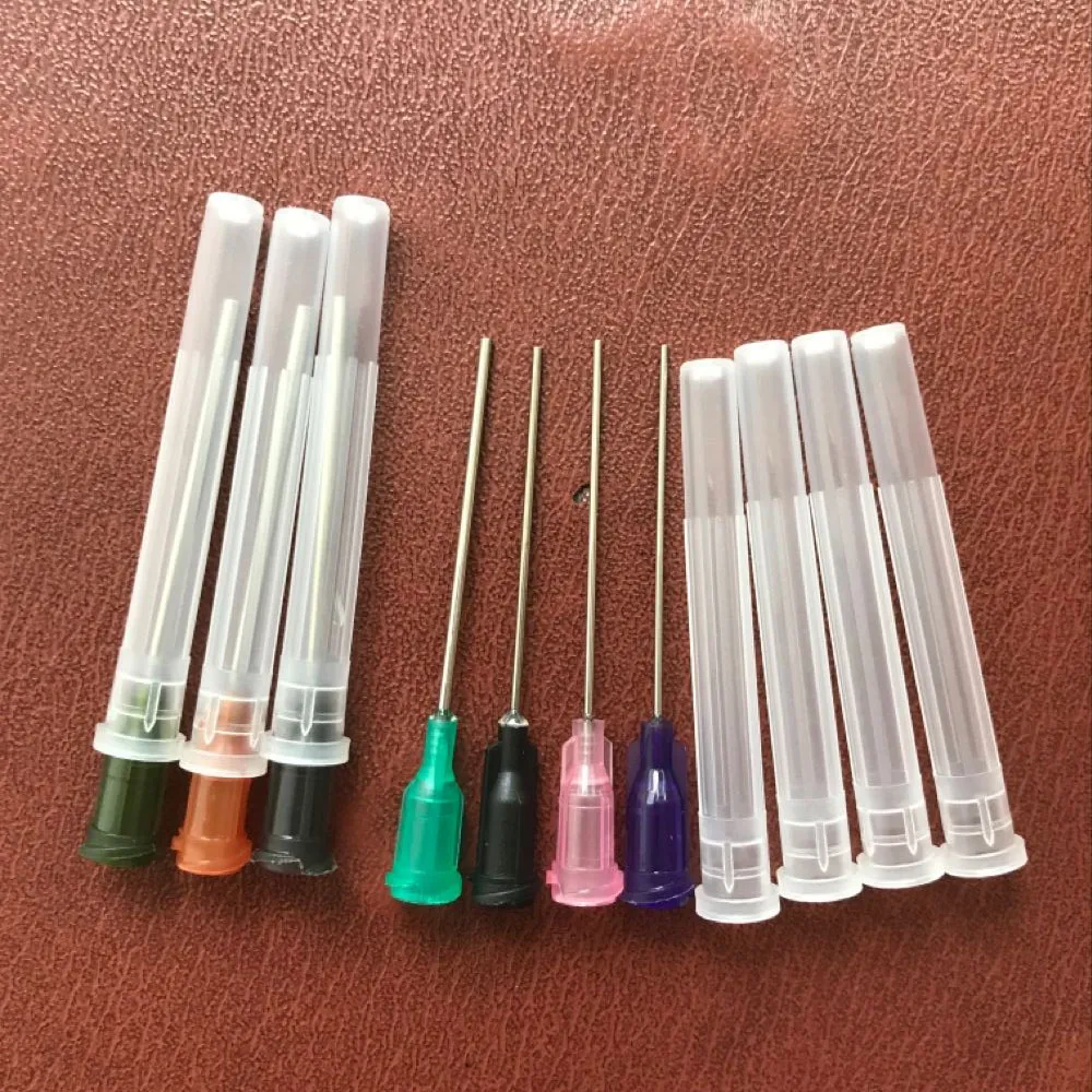 Wholesale ISO Standard 14G 27G Tapered Dispensing Needle With PP Luer ...