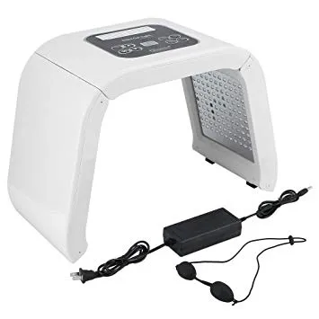 4-Color LED Light Therapy Facial Mask: Acne & Freckle Removal ...