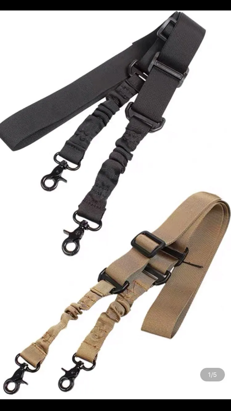 DHgate.com:Adjustable Tactical 2-Point Dual Sling w/ Bungee Strap ...