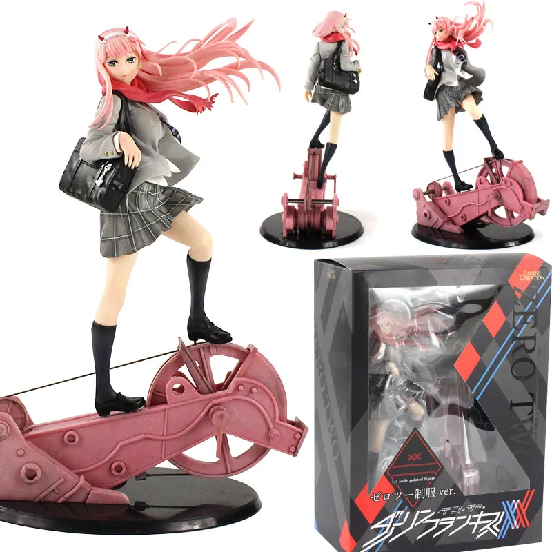 Darling In The FRANXX Figure Toy Zero Two 02 Red Clothes Girls Anime ...
