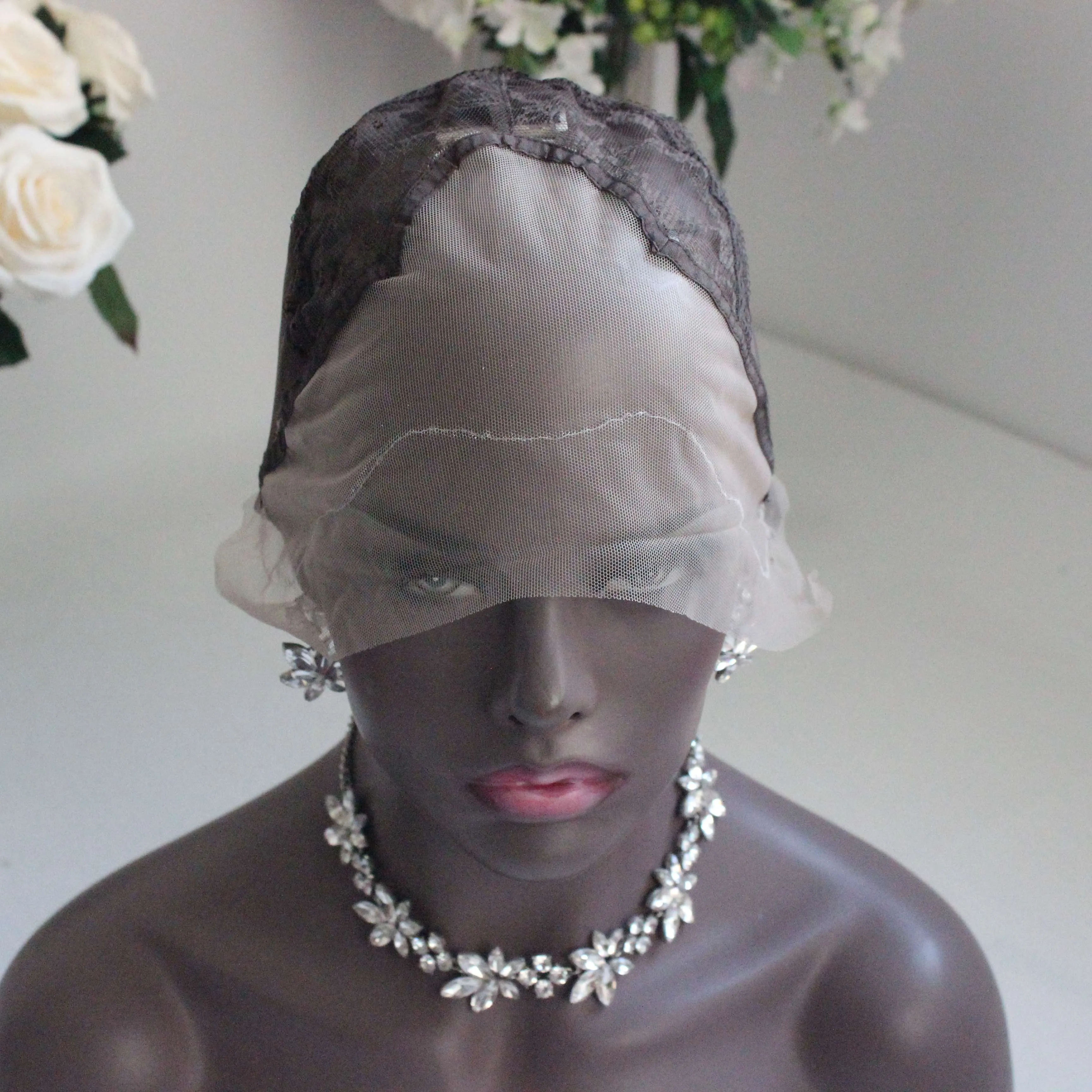 Glueless Stretch Adjustable Swiss Lace Wig Caps for Making Wigs ...