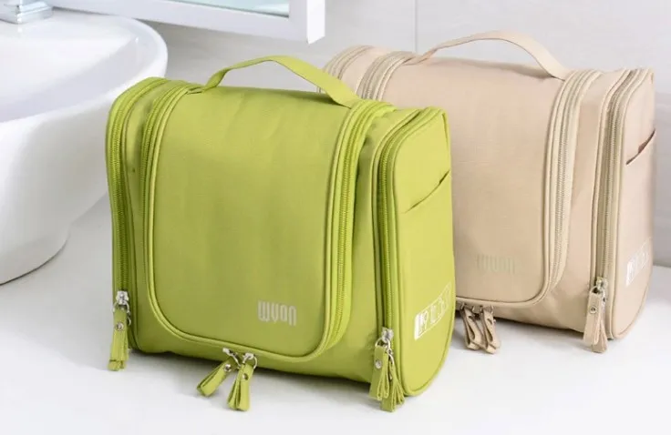 Travel Organizer Bag - Waterproof Toiletry Bag, Cosmetic Makeup Storage ...
