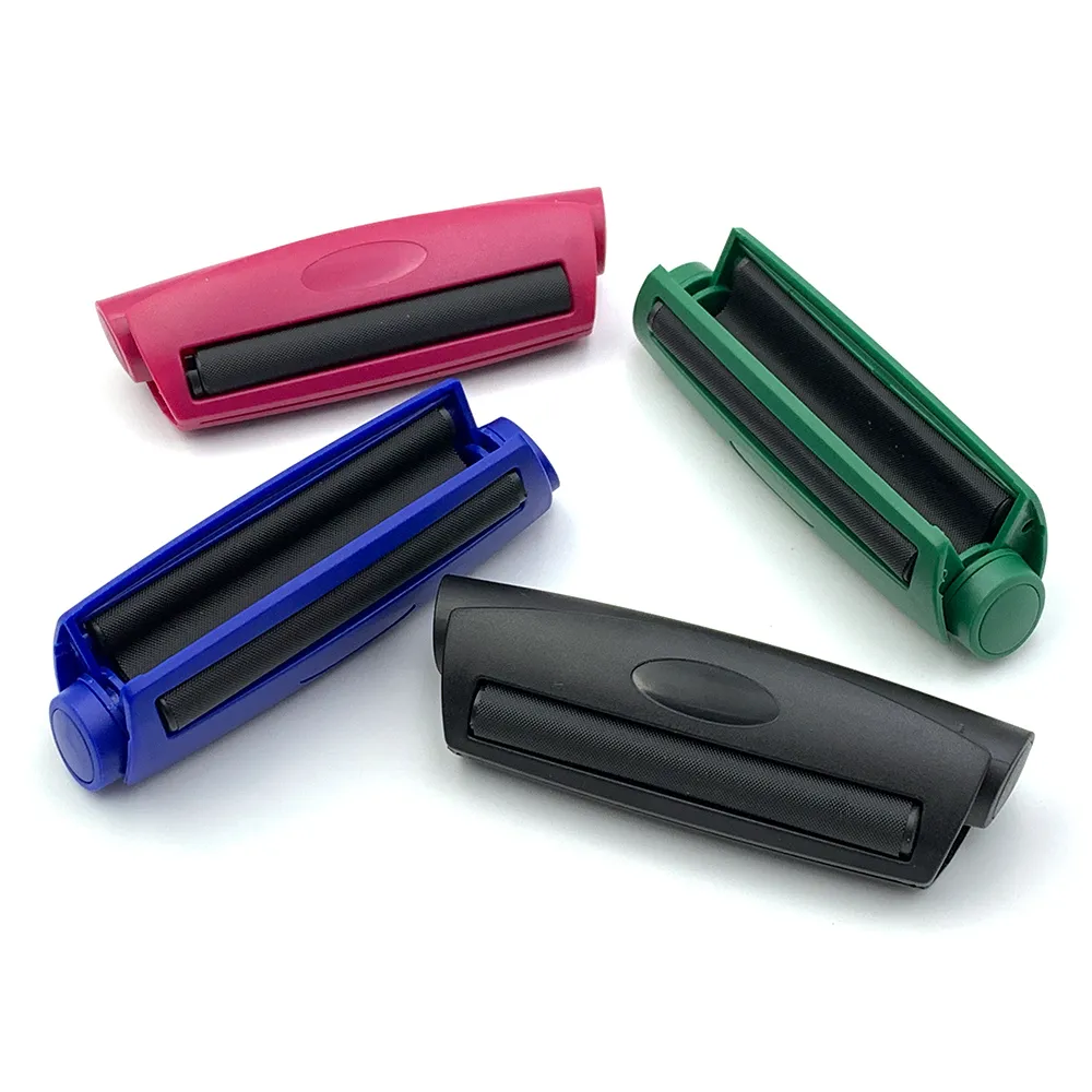 Plastic Hand Cigarette Rolling Machine For 78mm Smoke Rolling Papers ...