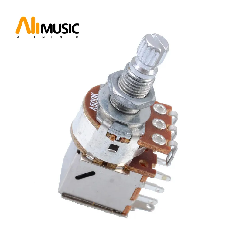 A500K/B500K Push Pull Guitar Pots - Premium Control Potentiometer Set ...