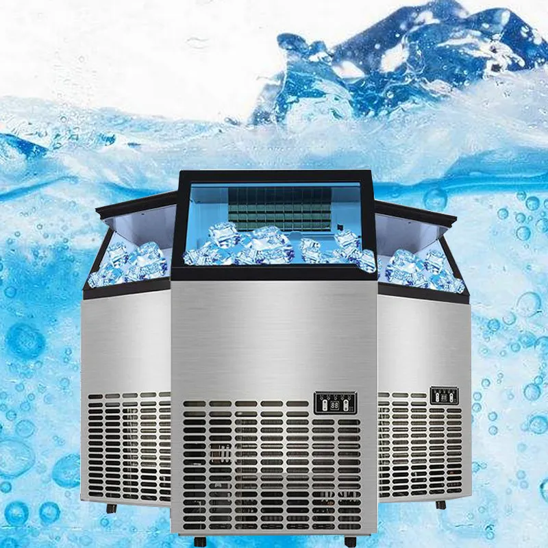 Fully Automatic Ice Making Machine Commercial Large Capacity Automatic ...