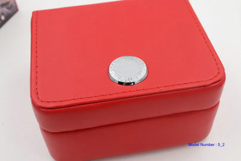 High Quality Watch Gift Box Red Handmade OM Watch Box From ...