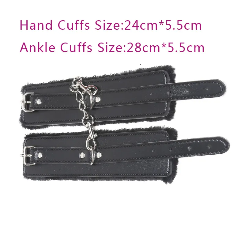 Muqu Bondage Kit Adult Erotic Bdsm Games Bondage Set Hand Binding Sm Bondage Restraint Slave Sex