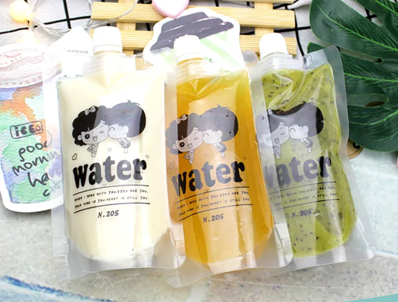 Food Grade Drink Pouches - Stand Up Liquid Packaging Bags, Reusable ...