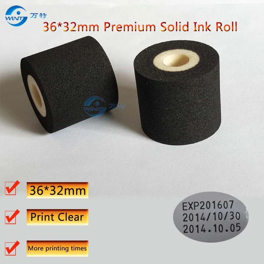 36x32mm Hot Ink Roller for Coding - Energy Saving, High-Quality, Prints ...