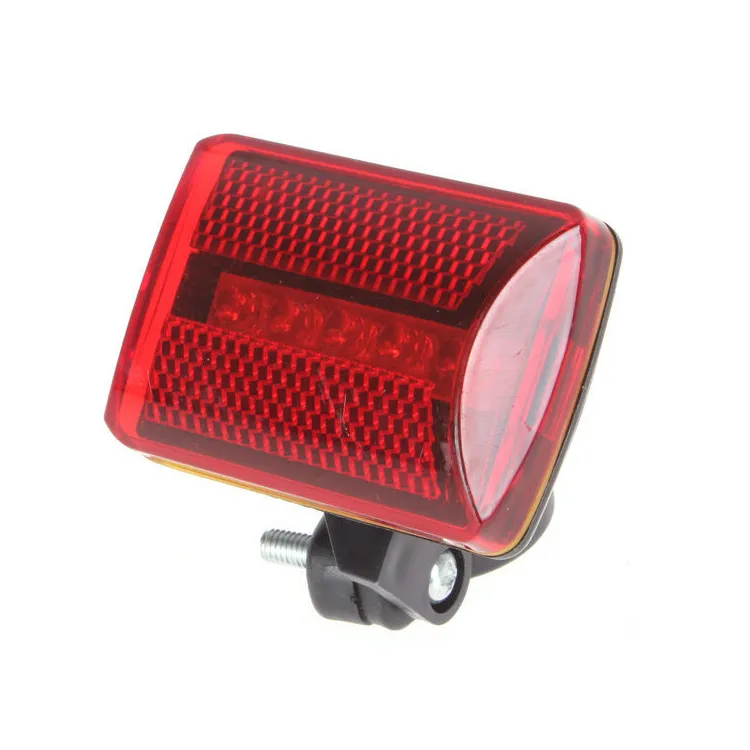 5 LED Rear Tail Light For Cycling Safety Red Flashing Strobe Light From ...