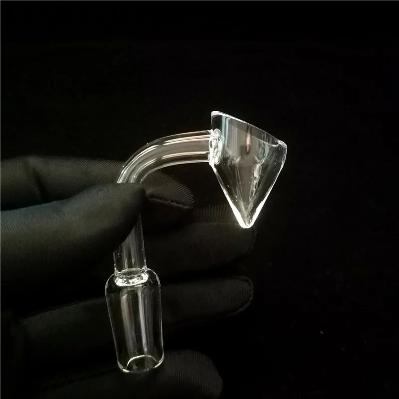 2019 Triangle Bottom Base 14mm 18mm 10mm Quartz Banger Nails For Oil ...