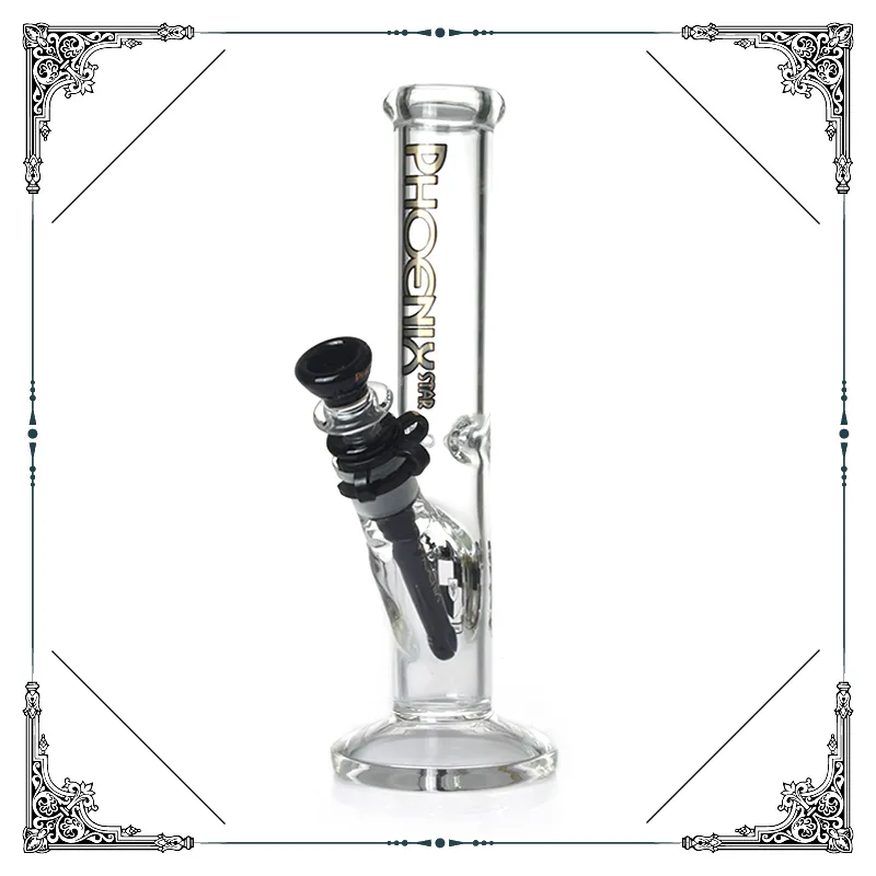 Wholesale 10 Inch Phoenix Glass Straight Tube Bong With Ice Catcher Hot ...