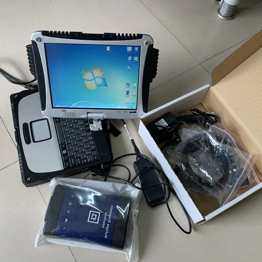 Mdi Scanner Multiple Diagnostic Tool Interface Software With Laptop ...