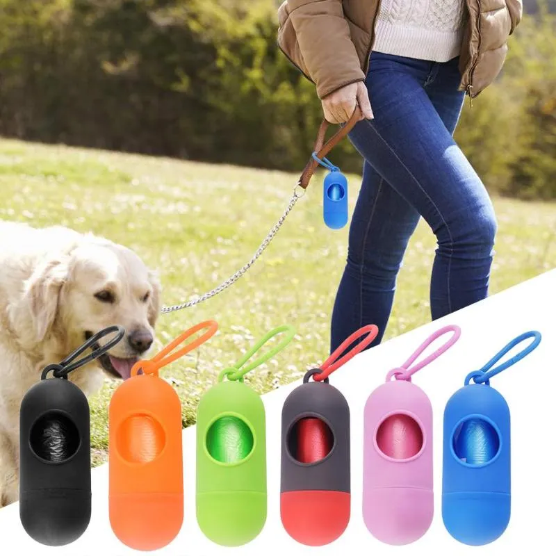 Dog Poop Bag Dispenser Dog Dispenser Garbage Case Included Pick Up Bag ...