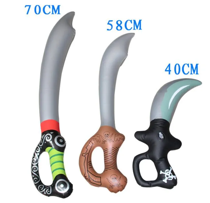Inflatable Pirate Sword Set - Kids' Halloween Costume Prop, Pirate ...