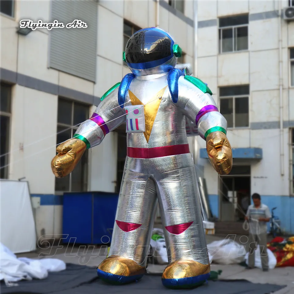 Customized 4m Inflatable Astronaut Airblown Spaceman Model For Parade ...