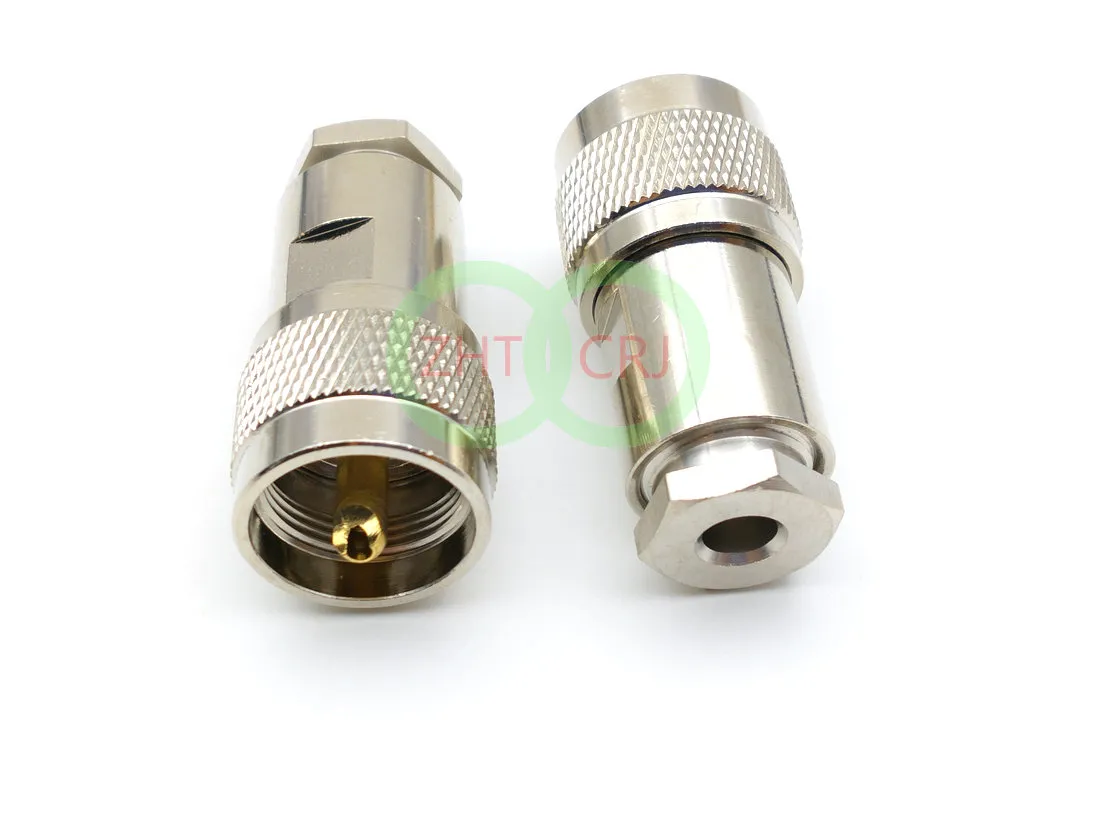 10 Pack UHF Male PL259 Plug Clamps For RG58, RG142, LMR195, And RG400 ...