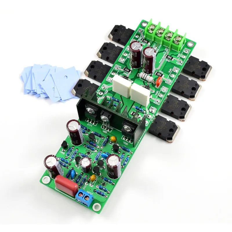 High Power 2 Channel Audio Amplifier Board: 250W2 Ultra Low Distortion ...