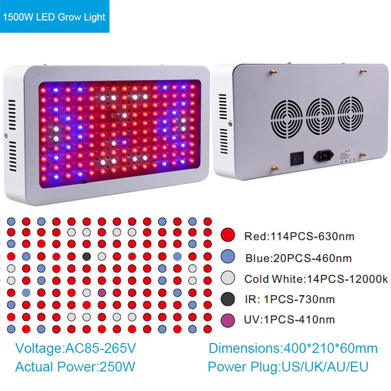 Full Spectrum LED Plant Rechargeable Grow Light With Adjustable Rope ...