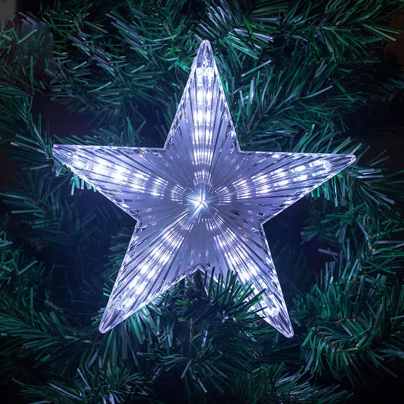 Christmas Star String Lights - LED Fairy Lights for Tree, Window ...