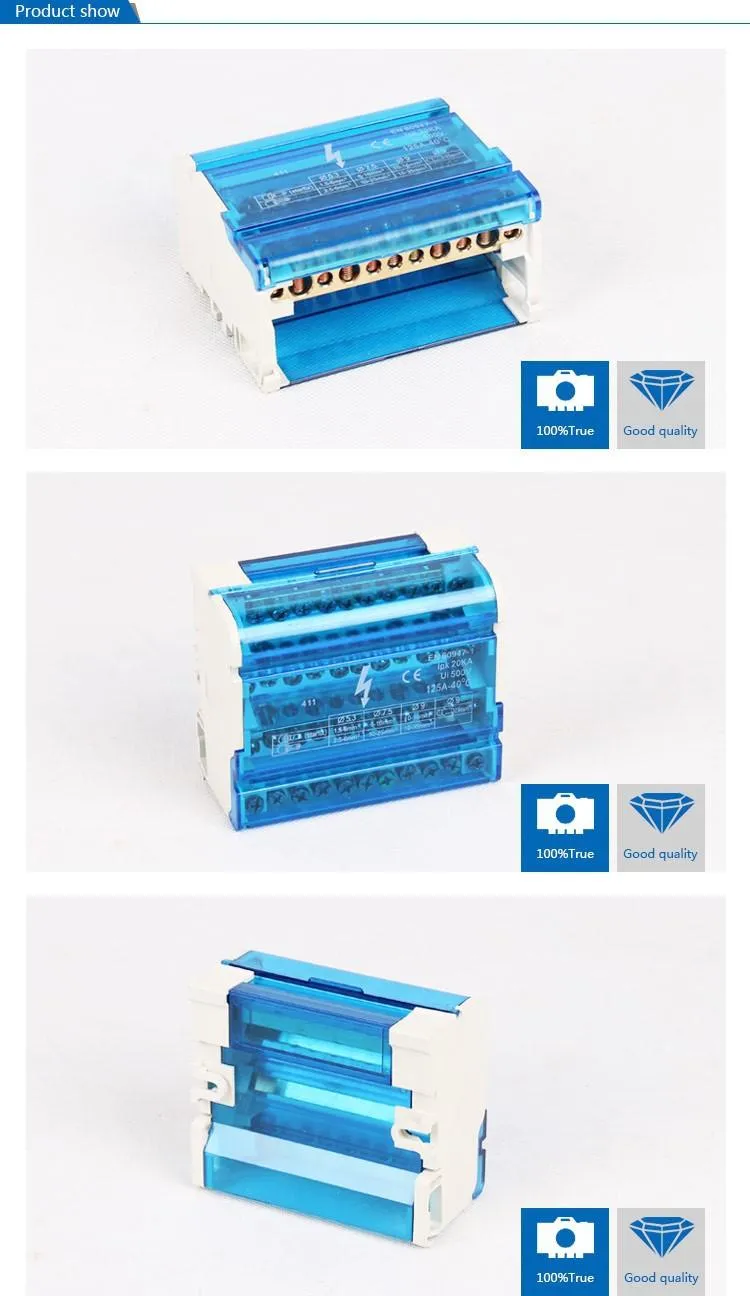 500V brass electrical screws Terminal for Junction Box with 4*7 Hole ...