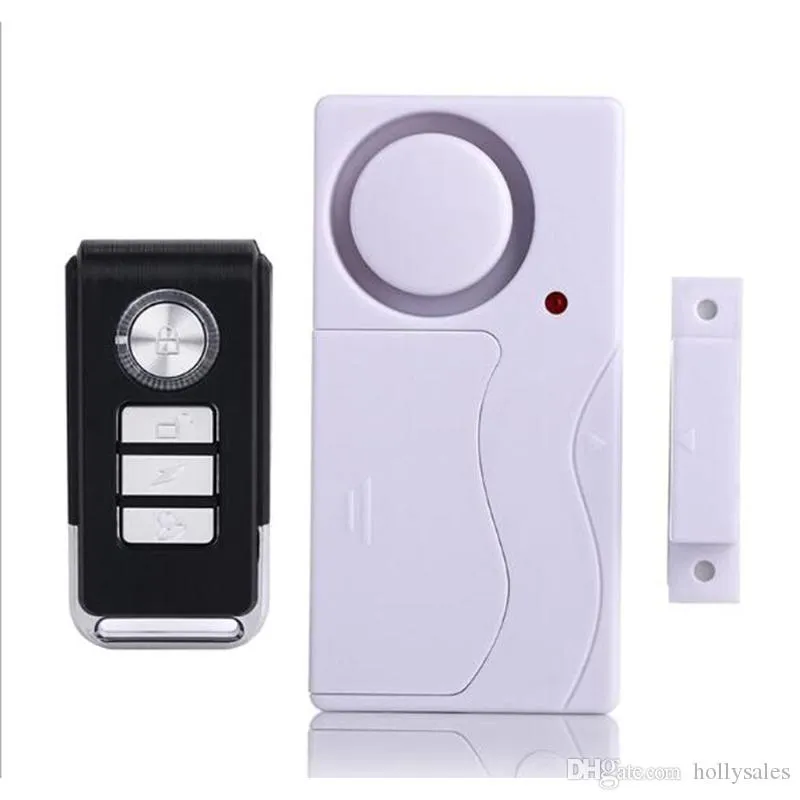 Wireless Magnetic Door Alarm Sensor Entry Detector Home Security System ...