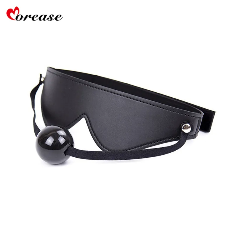 Morease Head Open Mouth Gag Hood Mask Bondage Sex Toys Products Bdsm ...