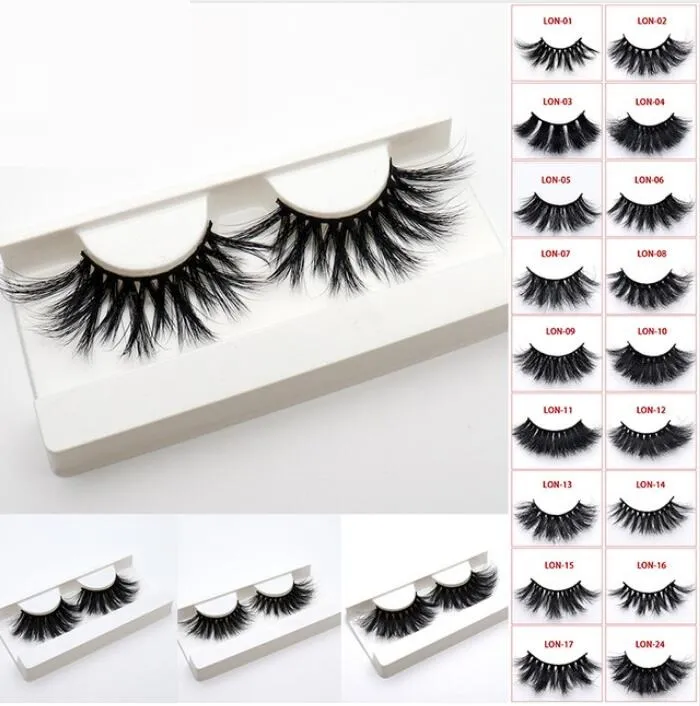 False Lash Kit Designer Makeup 44 Styles 5D Mink Hair 25Mm False ...