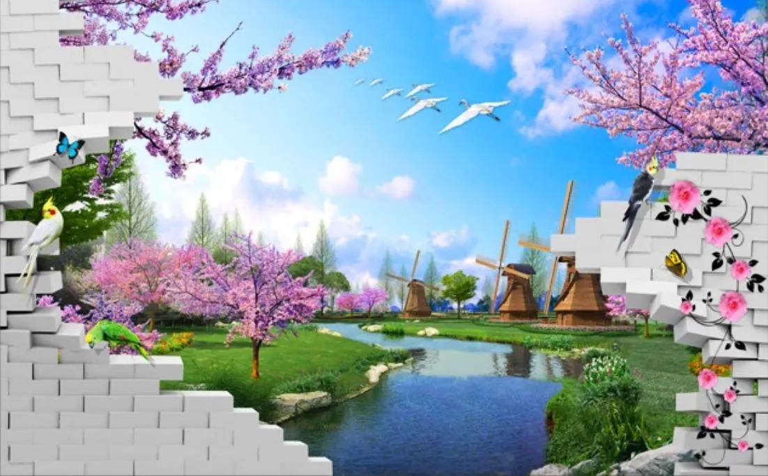Beautiful Spring Scenery Wallpaper Desktop Wallpaper
