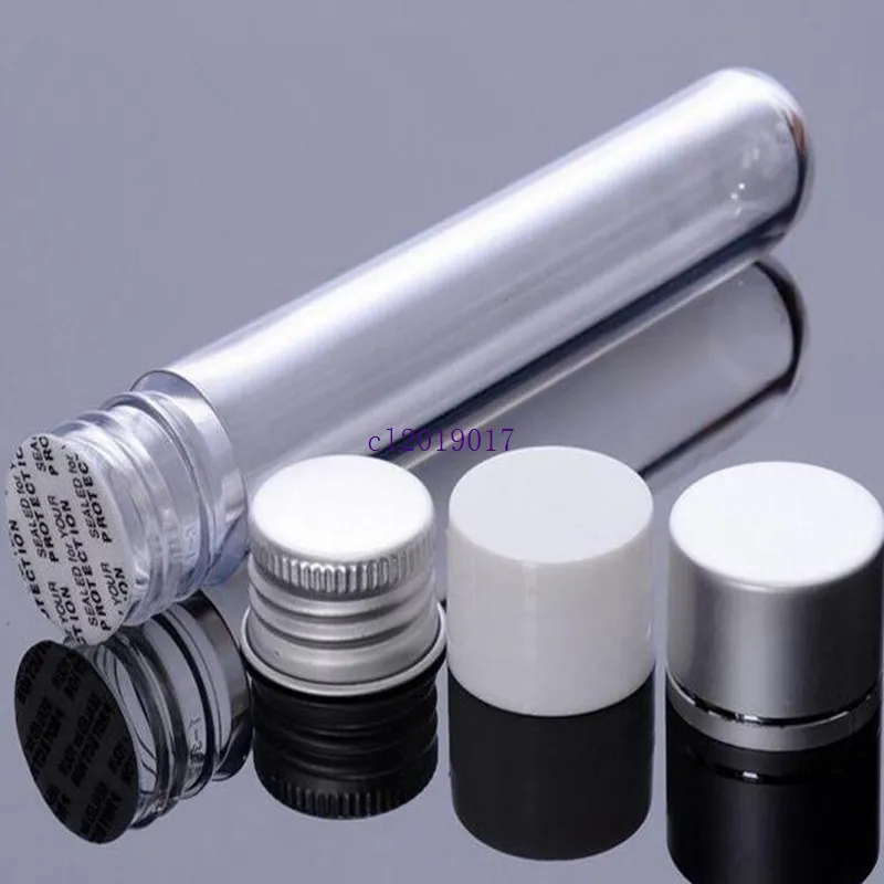 Bulk 25ml Plastic Sample Tubes - Aluminum Screw Cap, Refillable Mini ...