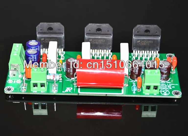 DIY Audio Kits: Mono Amplifier Board Parallel LM3886 DIY Soldering Kit ...