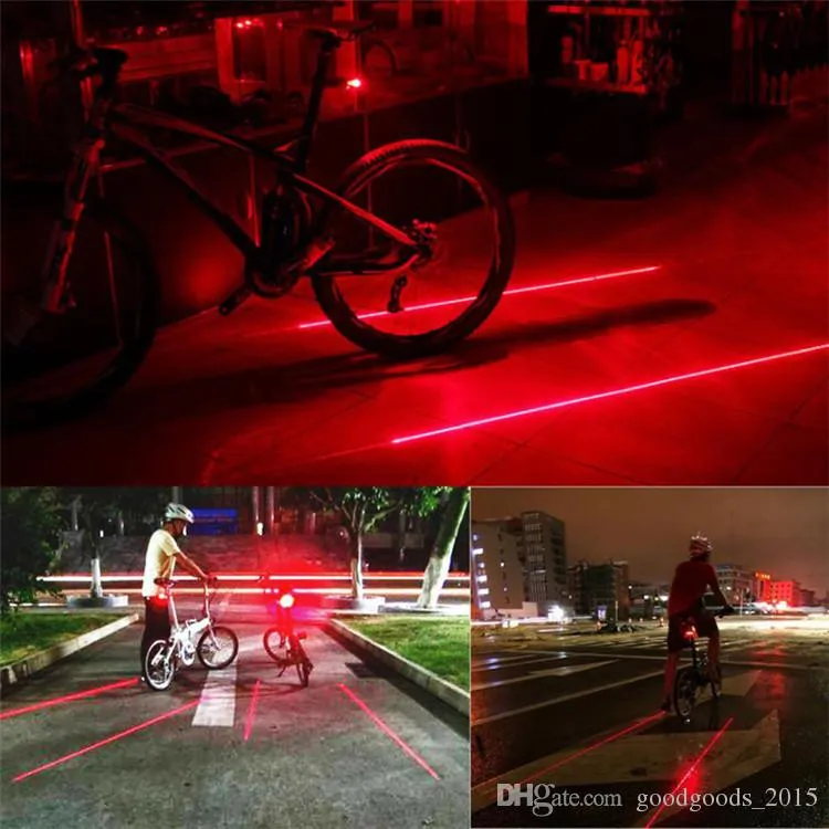 Luces Bici Luz Trasera Para Bicicleta LED - Luz Roja Light BP5 LED ...