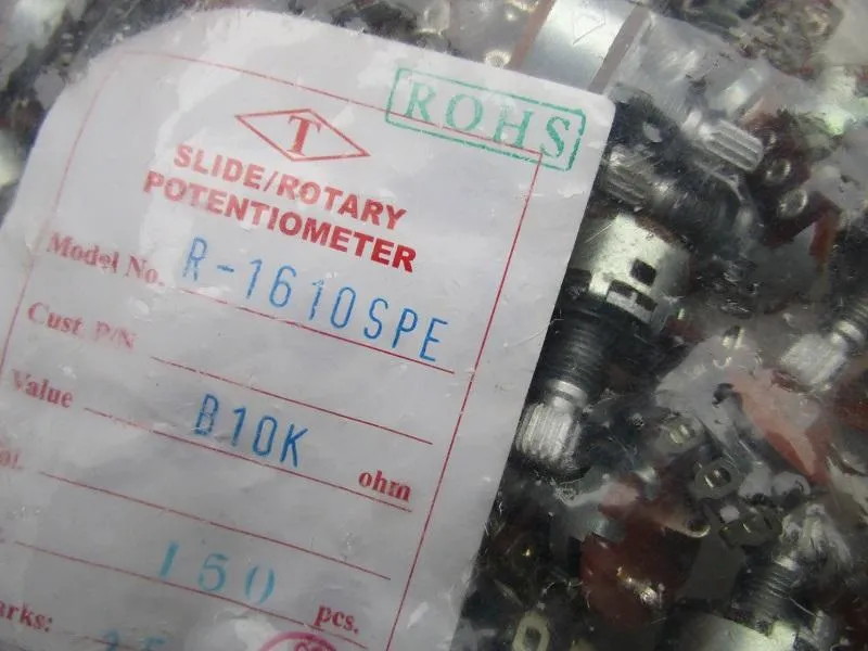 Wholesale Adjustable Potentiometer Switch Set B103 B10K A10K A103 B504 ...