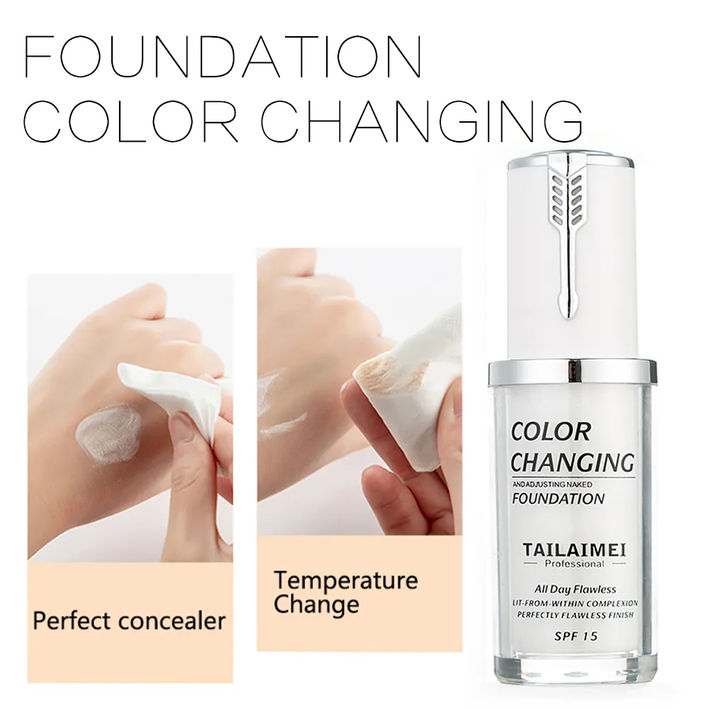 TLM 40ml Color Changing Liquid Foundation And Empire Base For ...