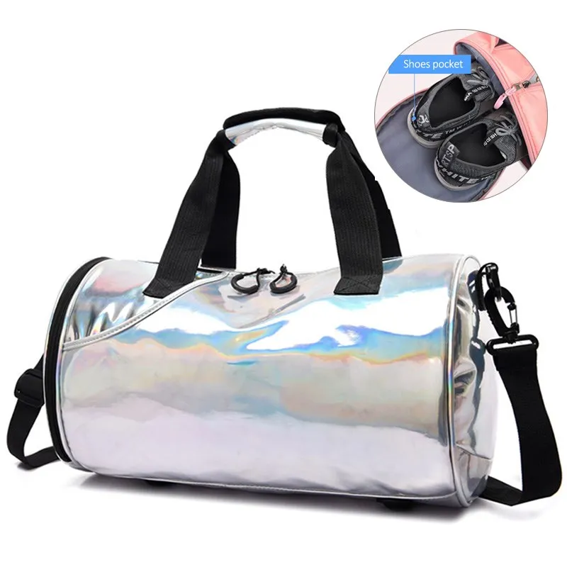 DHgate.com:Sports Fitness Gym Bag for Women Travel Duffel Bag Shoulder ...