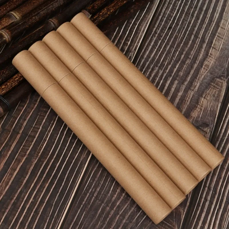 Kraft Paper Incense Tubes Small Storage Box For 10g 20g Joss Sticks ...