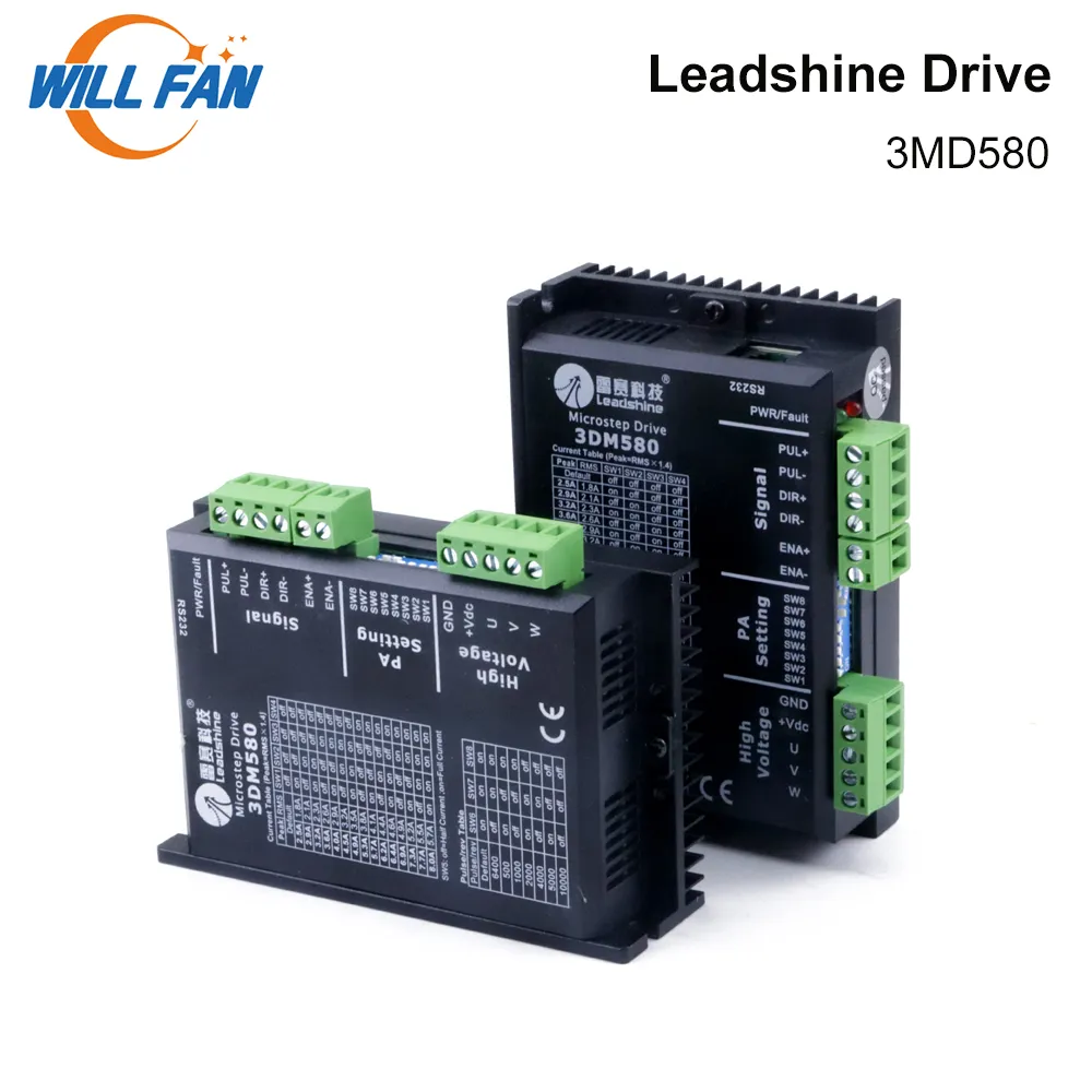 Wholesale Leadshine 3DM580 Stepper Motor Drive Nema 23 DC36V For CNC Kit Co2 Laser Cutter Trotec ...