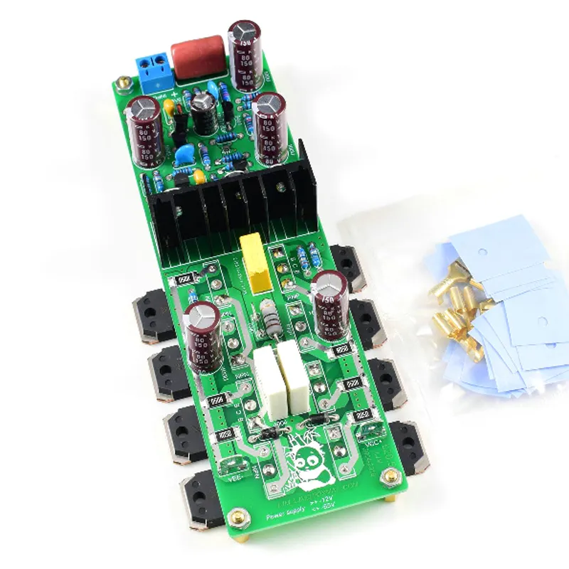 High Power 2 Channel Audio Amplifier Board: 250W2 Ultra Low Distortion ...