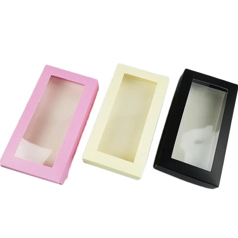 Paper Gift Boxes With Clear Window Sock And Wallet... From ...