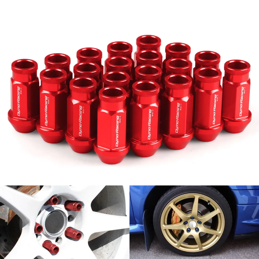 DHgate.com:20pcs Billet Aluminum Racing Wheel Lug Nuts M12X1.5/M12X1.25 ...