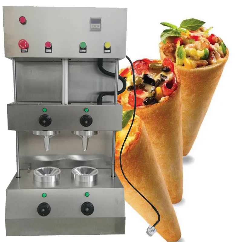 Pizza Cone Machine Stainless Steel Automatic Pizza Maker With Dual ...