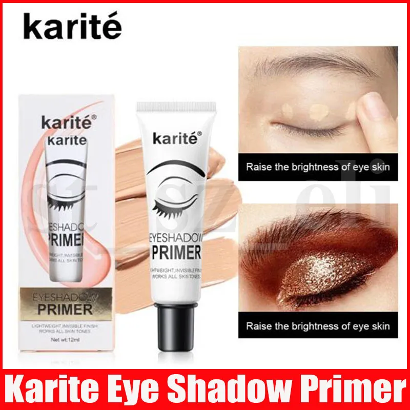 Karite Waterproof Eyeshadow Primer, Long Lasting Concealer Eye Base ...