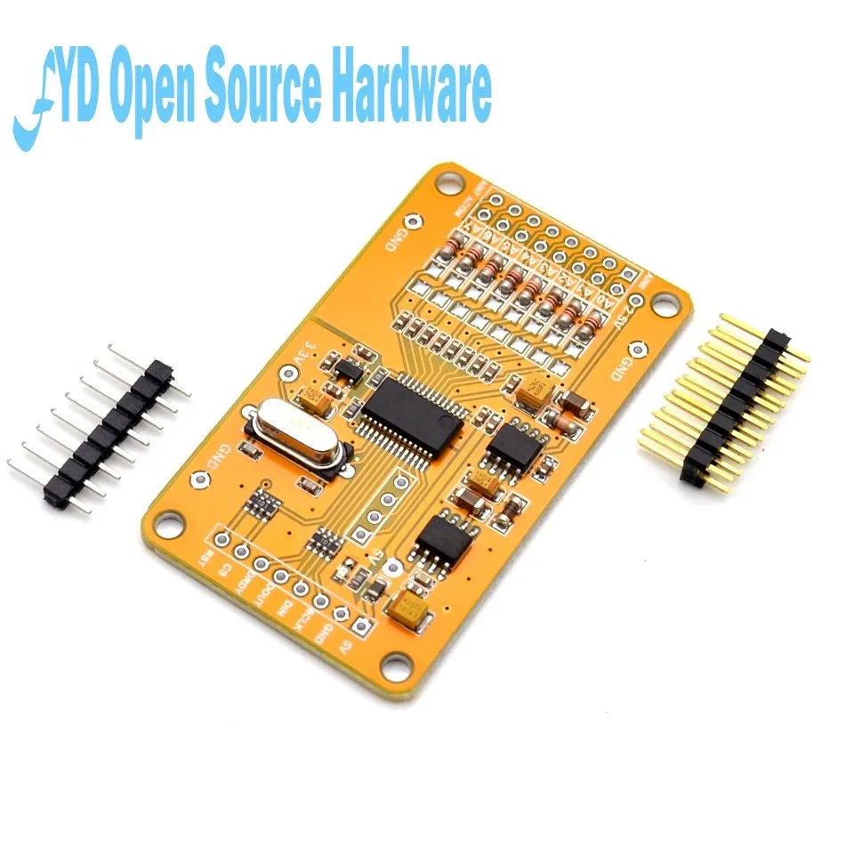 Wholesale ADS1256 24 ADC8 Road AD Precision ADC Data Acquisition Module ...