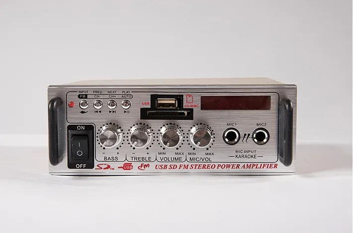 Speakers With Built In Amplifier, Compact 12V DC5A/ 220V CD MP3 Radio ...