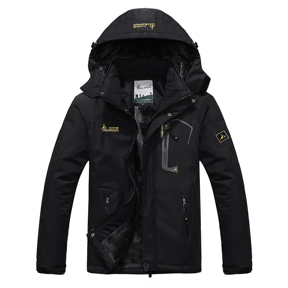 DHgate.com:Mens Waterproof Winter Jacket with Fleece Lining for Outdoor ...