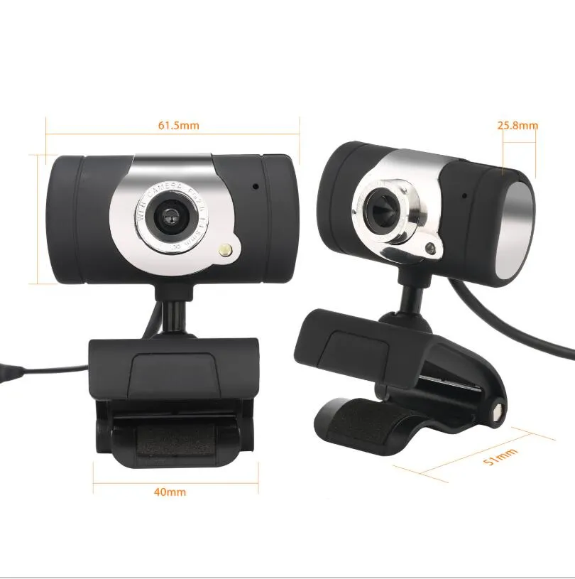 HD Webcam USB 2.0 50.0M Web Cam With CD Driver and Microphone MIC For ...