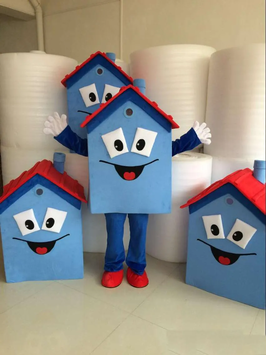 Mascots Costumes: Adorable House Mascot Costume, High Quality Hand Made ...
