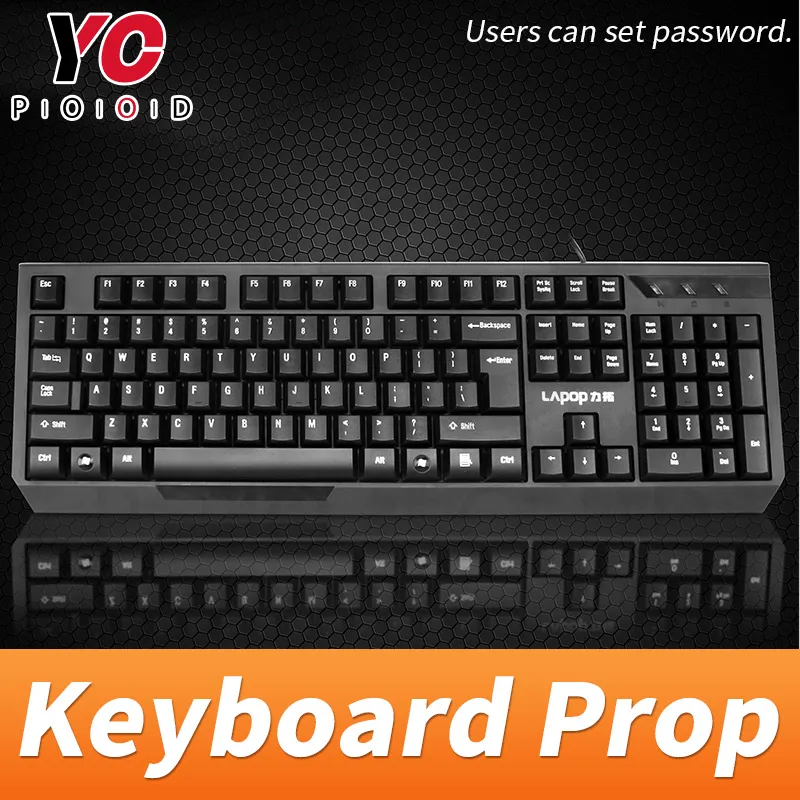 YOPOOD Keyboard Prop Escape Room Game Input Correct Password On The ...